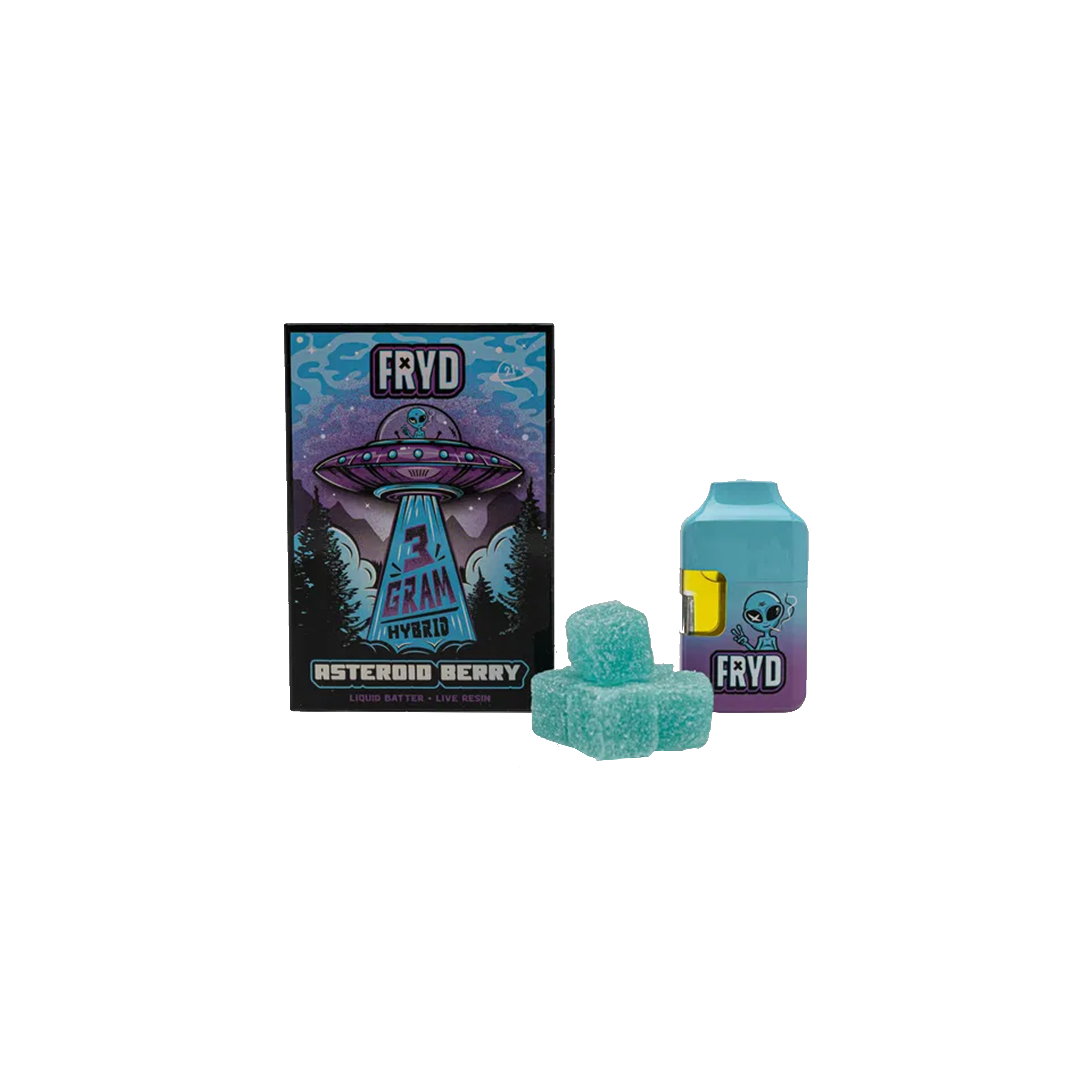 Fryd 3G Live Resin + Gomitas – Dalewax